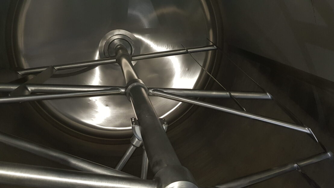 Agitators in stainless steel - JH Stålindustri A/S