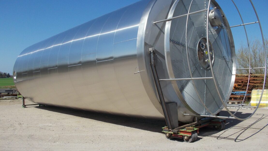 Silotanker i rustfritt stål - JH Stålindustri A/S